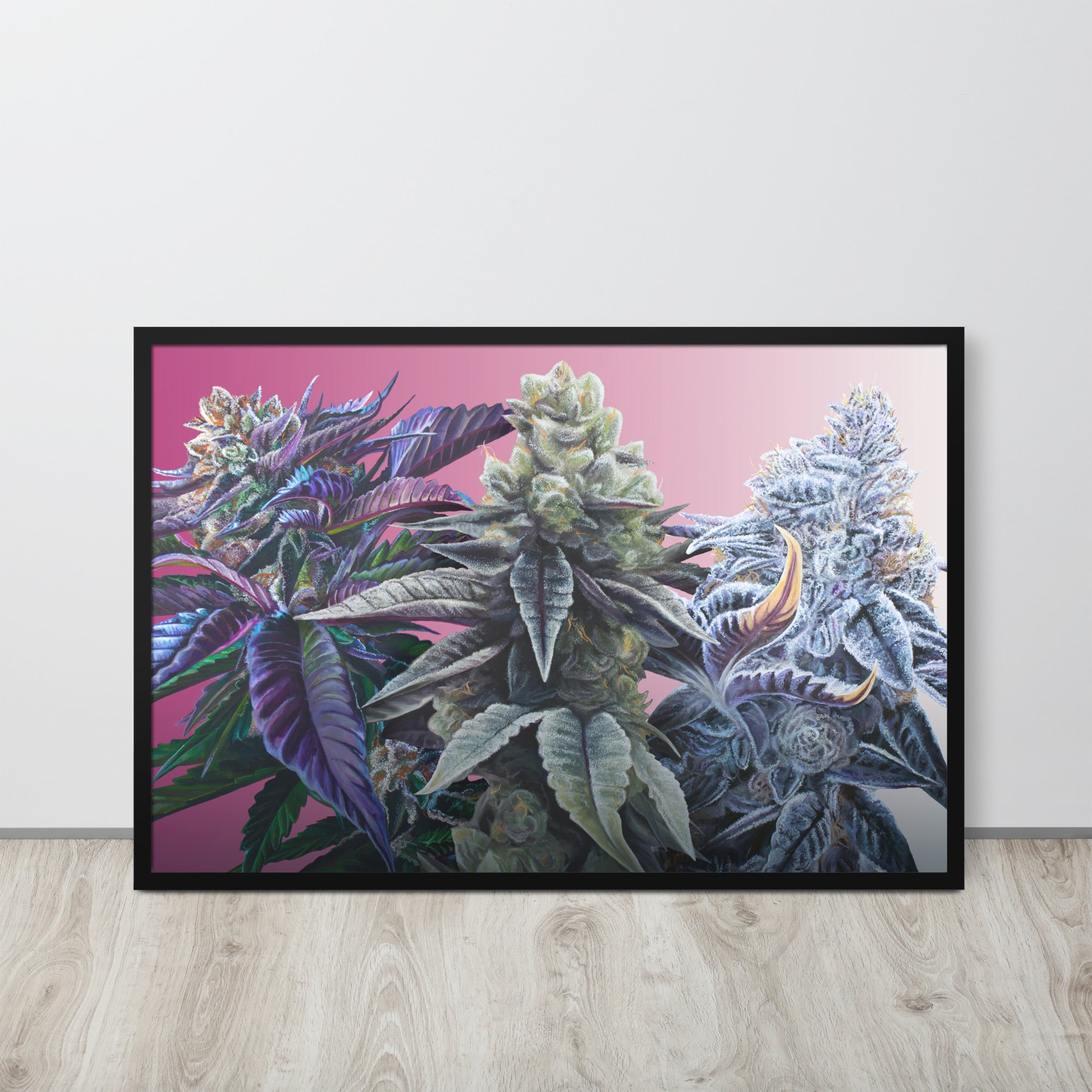 FRAMED Power Puff Girls 36"x24" Poster – Canna Queens Project