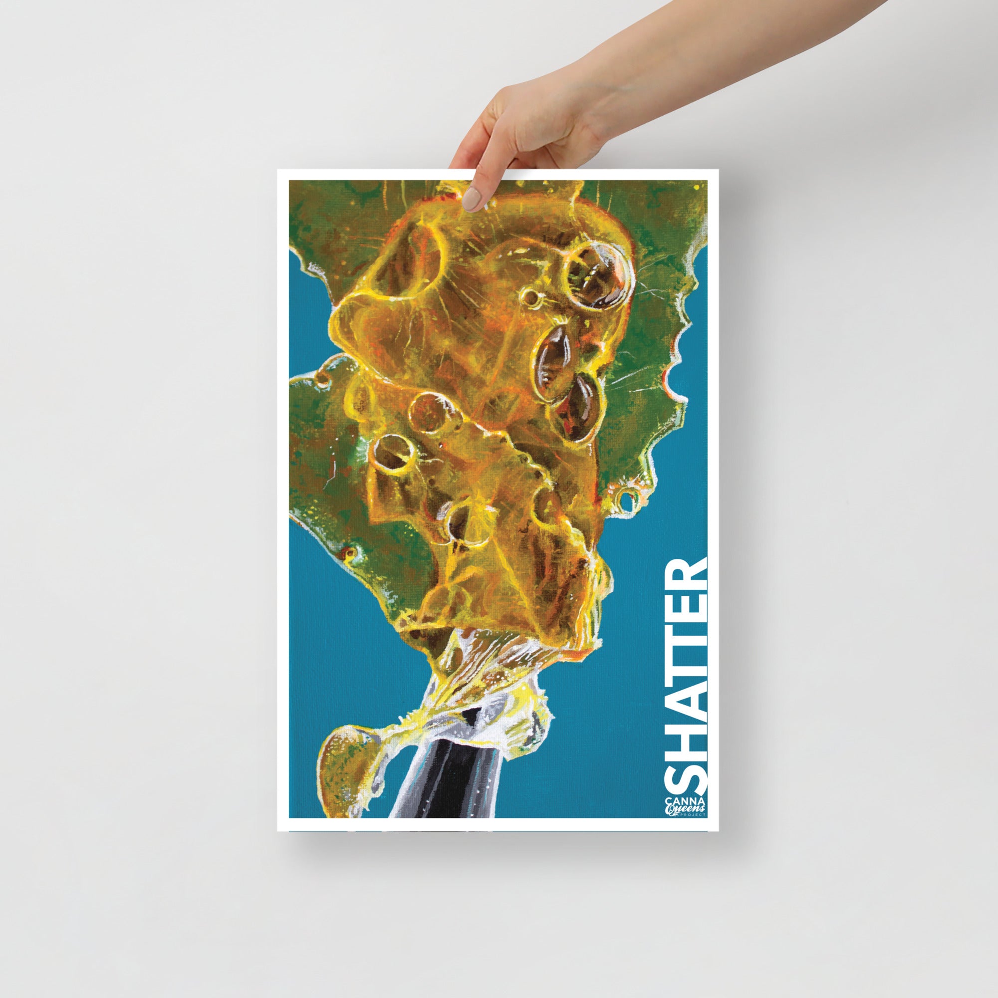 SHATTER 12"x18" Poster – Canna Queens Project
